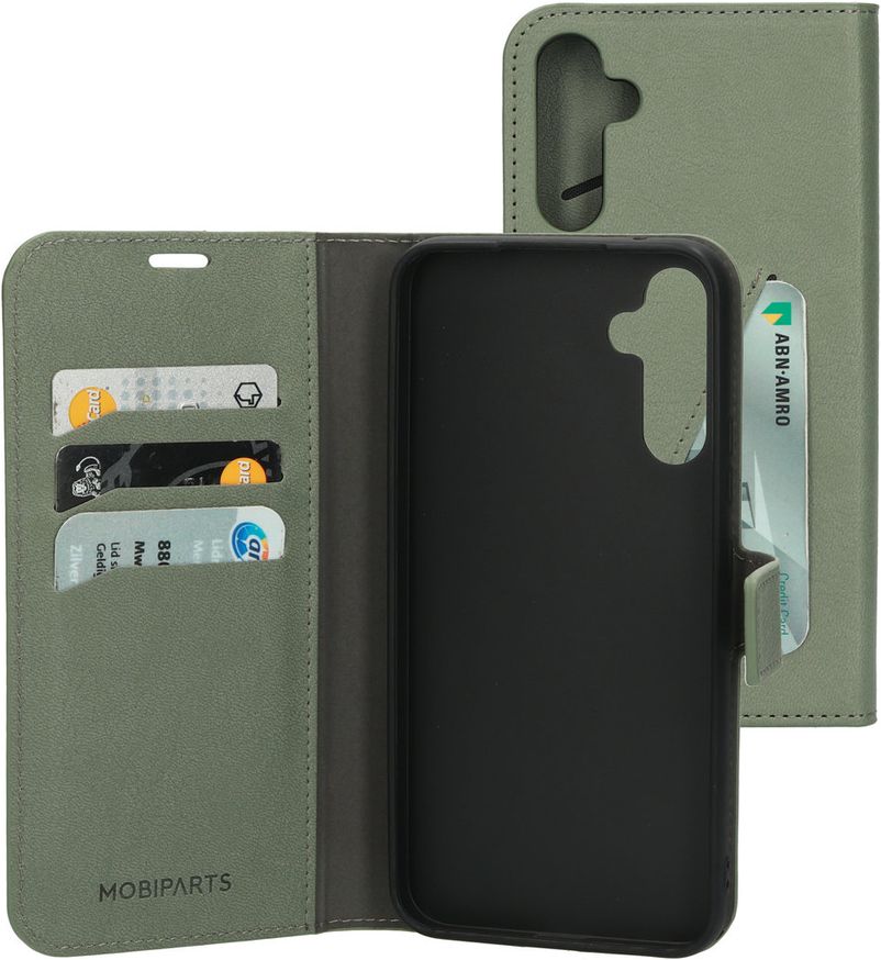 Mobiparts Classic Wallet Samsung Galaxy A34 Hülle Klapphülle Geldbörse - Stone Green 4-123742 ...