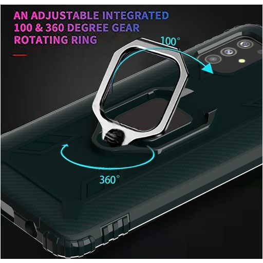 Mobigear Armor Ring Samsung Galaxy A21s Hülle Hardcase Backcover ...