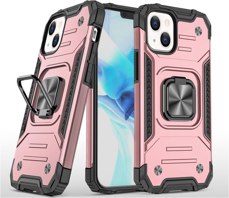 Mobigear Armor Ring iPhone 13 Pro Hülle Hardcase Backcover Stoßfest mit ...