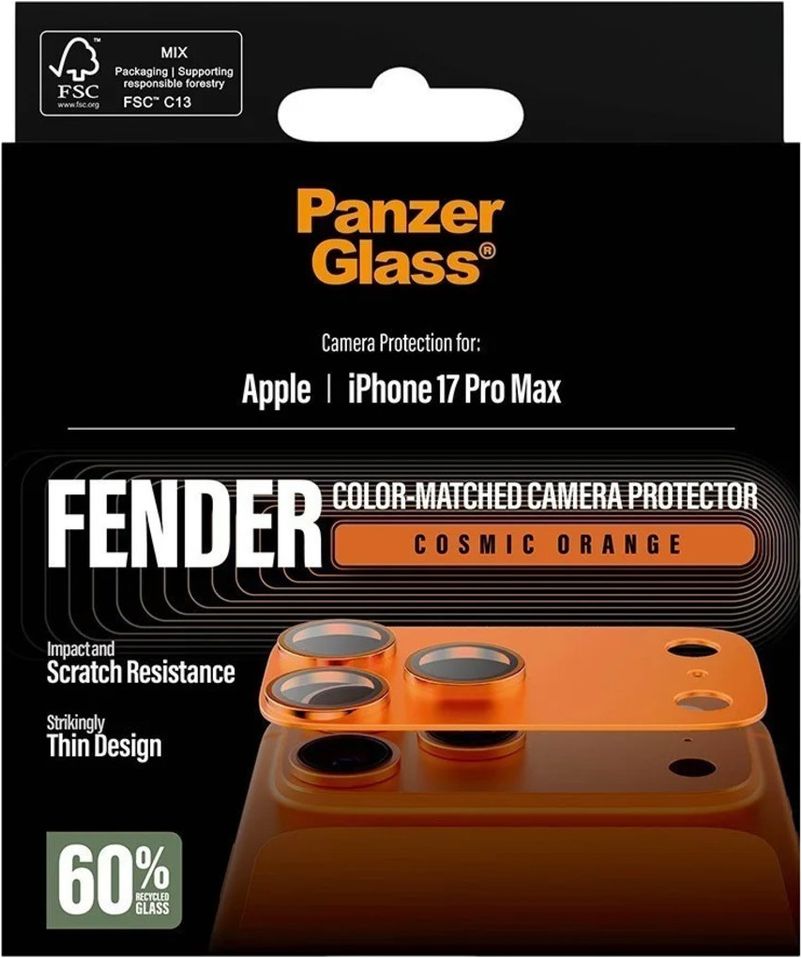 PanzerGlass FENDER iPhone 17 Pro Max Aluminum Kamera Schutz ...