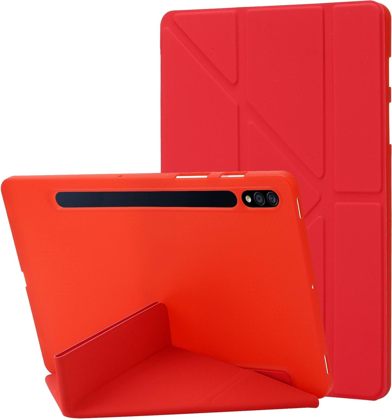 Mobigear Origami Samsung Galaxy Tab S10 FE Hülle - Rot 11-8989136-1 ...