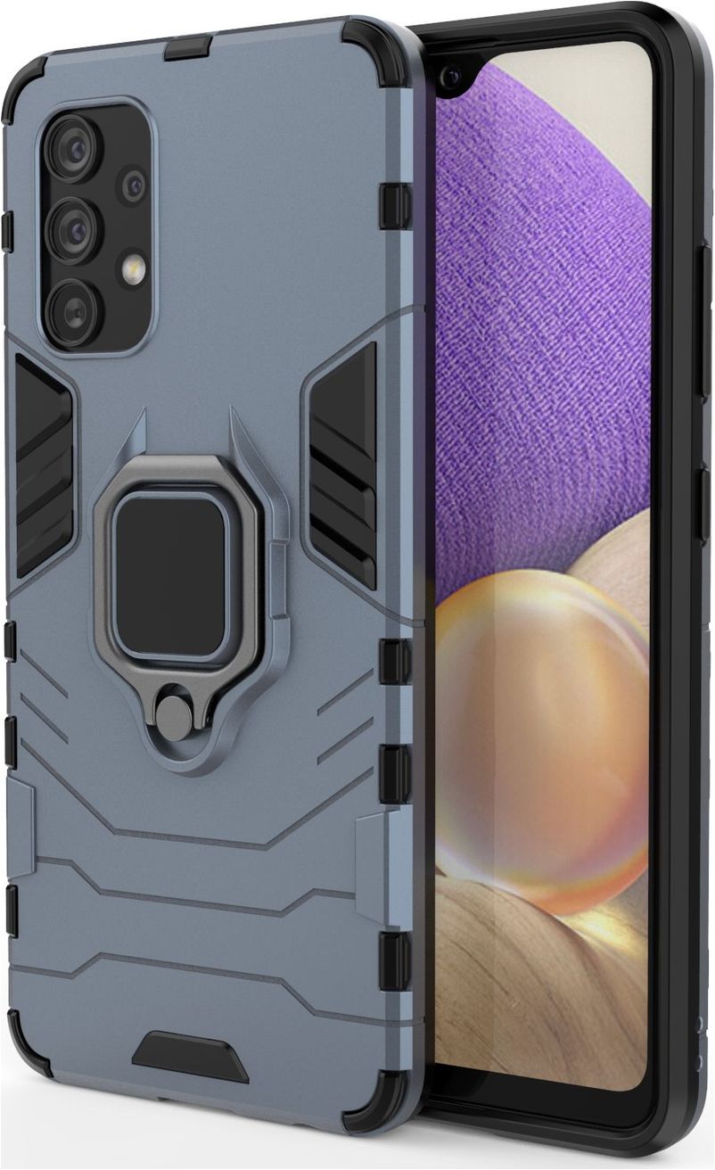 Mobigear Armor Ring Samsung Galaxy A32 4G Hülle Hardcase Backcover ...