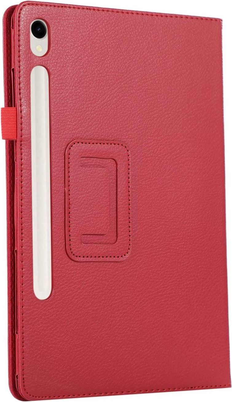 Mobigear Classic Samsung Galaxy Tab S11 Hülle + Stifthalter - Rot 11 ...